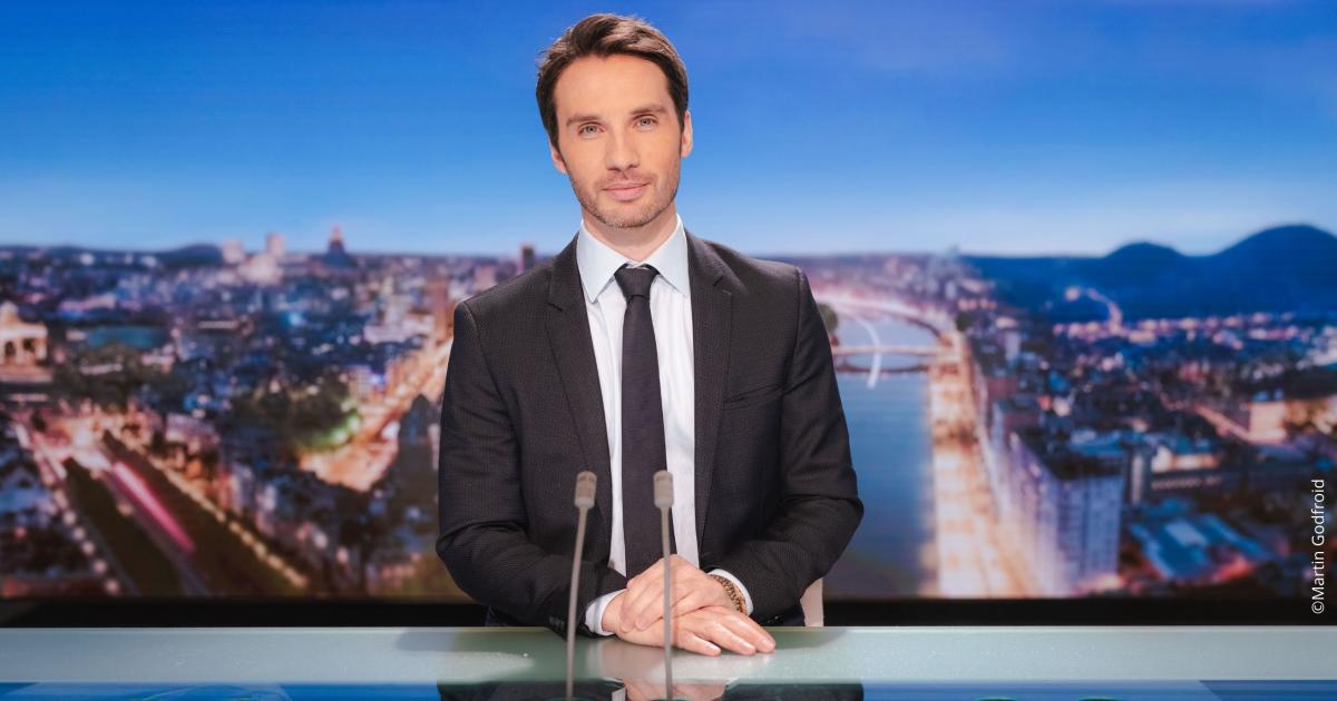 Laurent Mathieu, journaliste et présentateur du JT | UNamur
